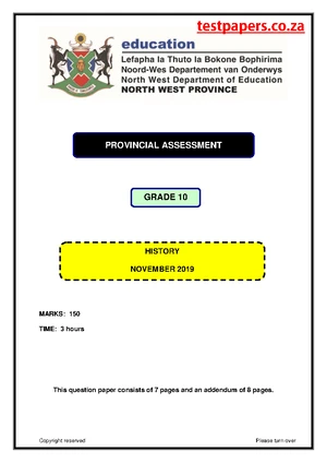 Grade 10 Physical Science Study Guide for Exams (Via Afrika) - Studocu