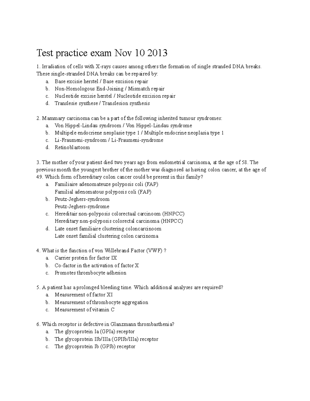 Module 2 Practice Test Review for Medical Exam - Studeersnel