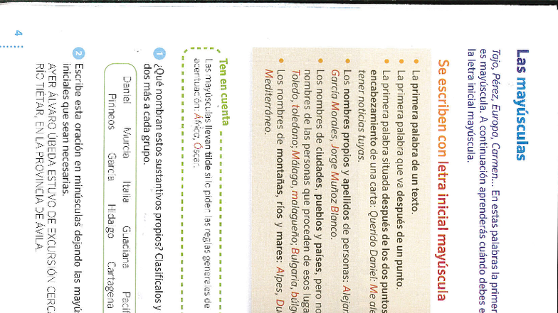 Reglas de Ortografía: Uso de Mayúsculas y Minúsculas en Español - Studocu