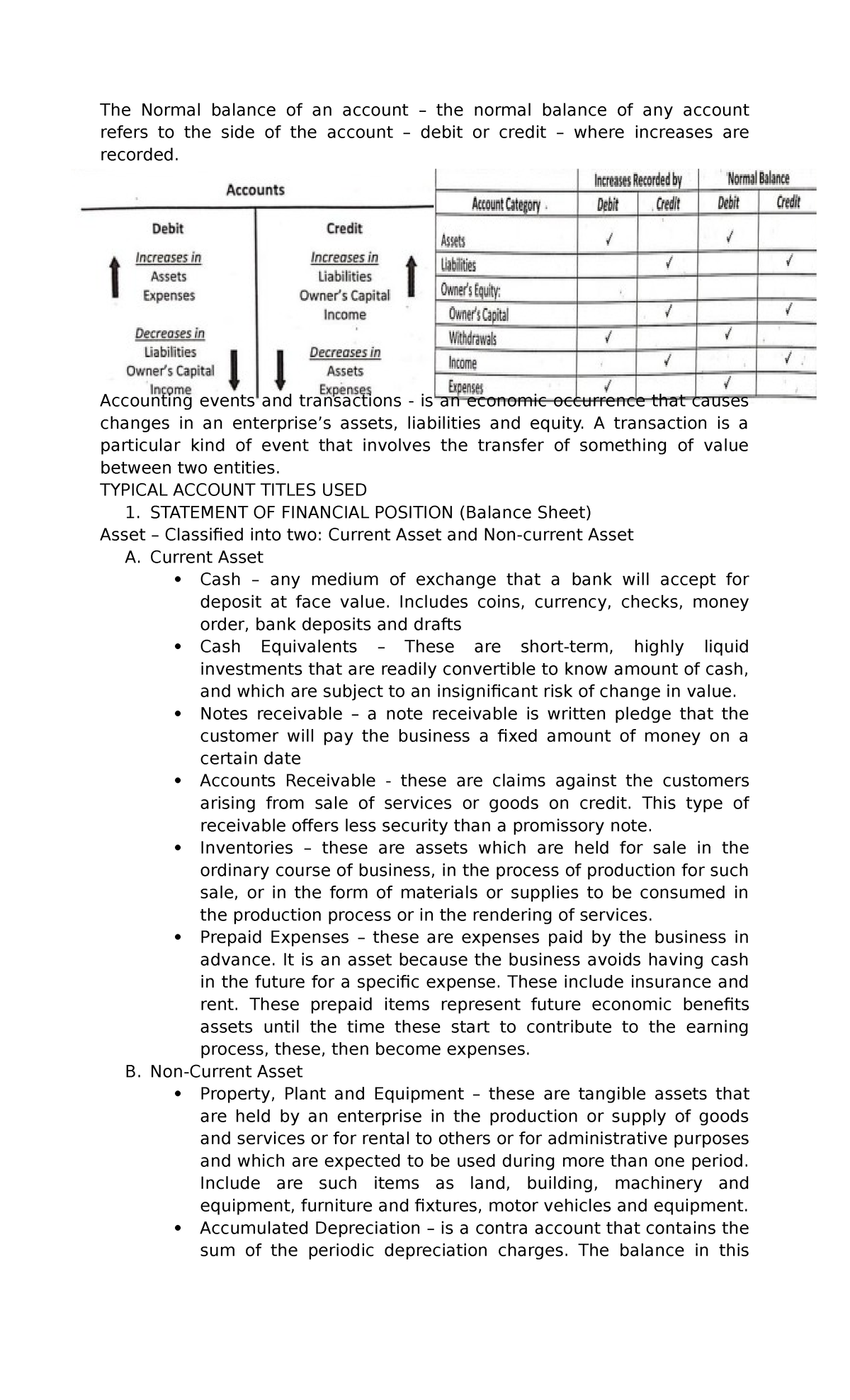 Accouting-module-3 - ACCOUNTING IN INFORMATION - The Normal balance of ...