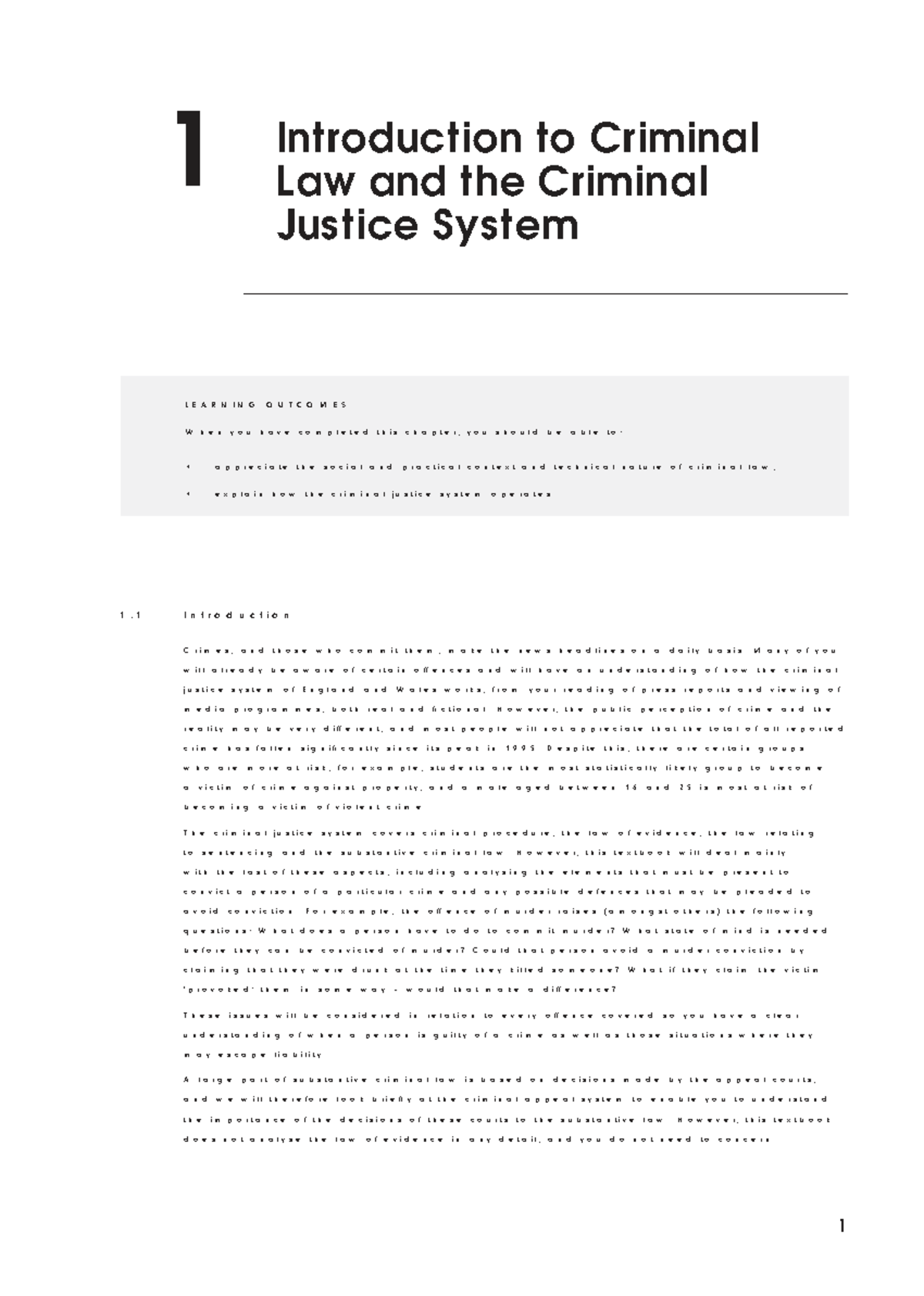 Criminal Law 101: Introduction to the Justice System and Key Concepts ...