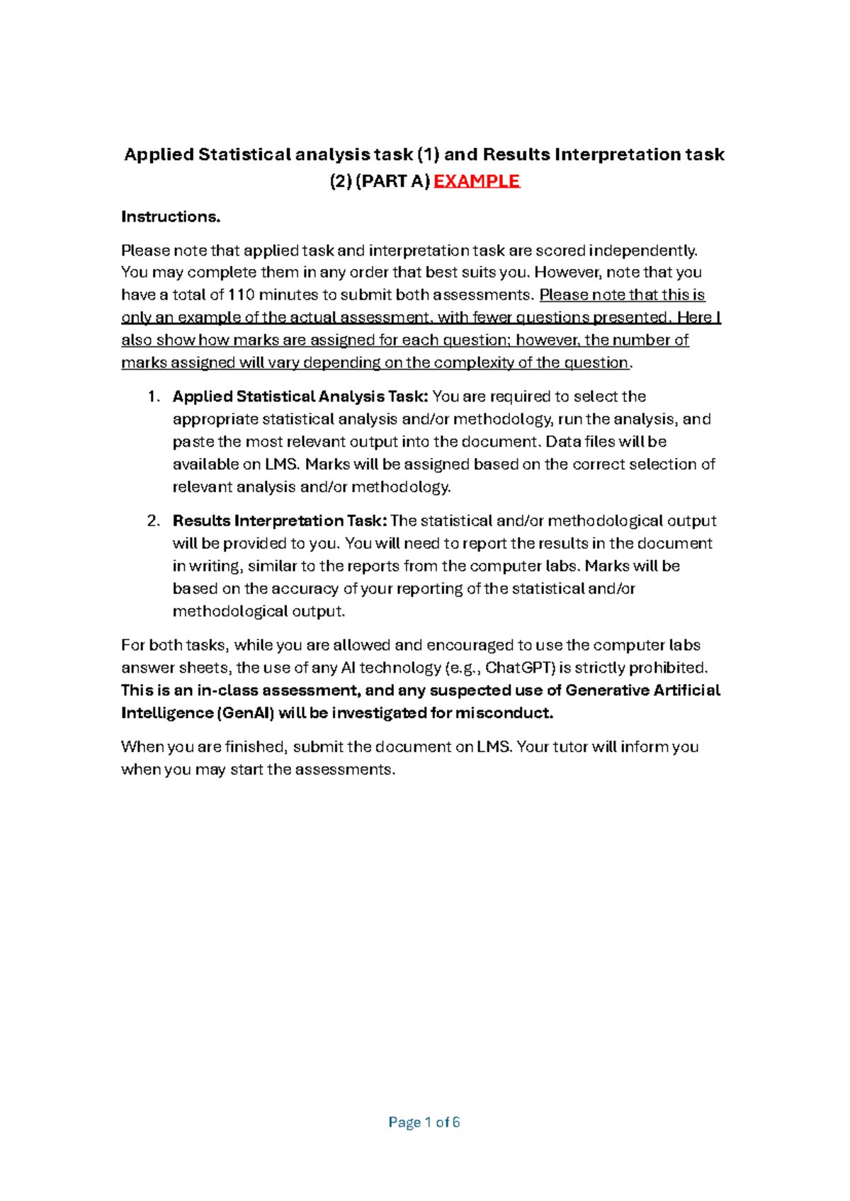 Applied Statistical Analysis & Results Interpretation (STAT 25) - Studocu