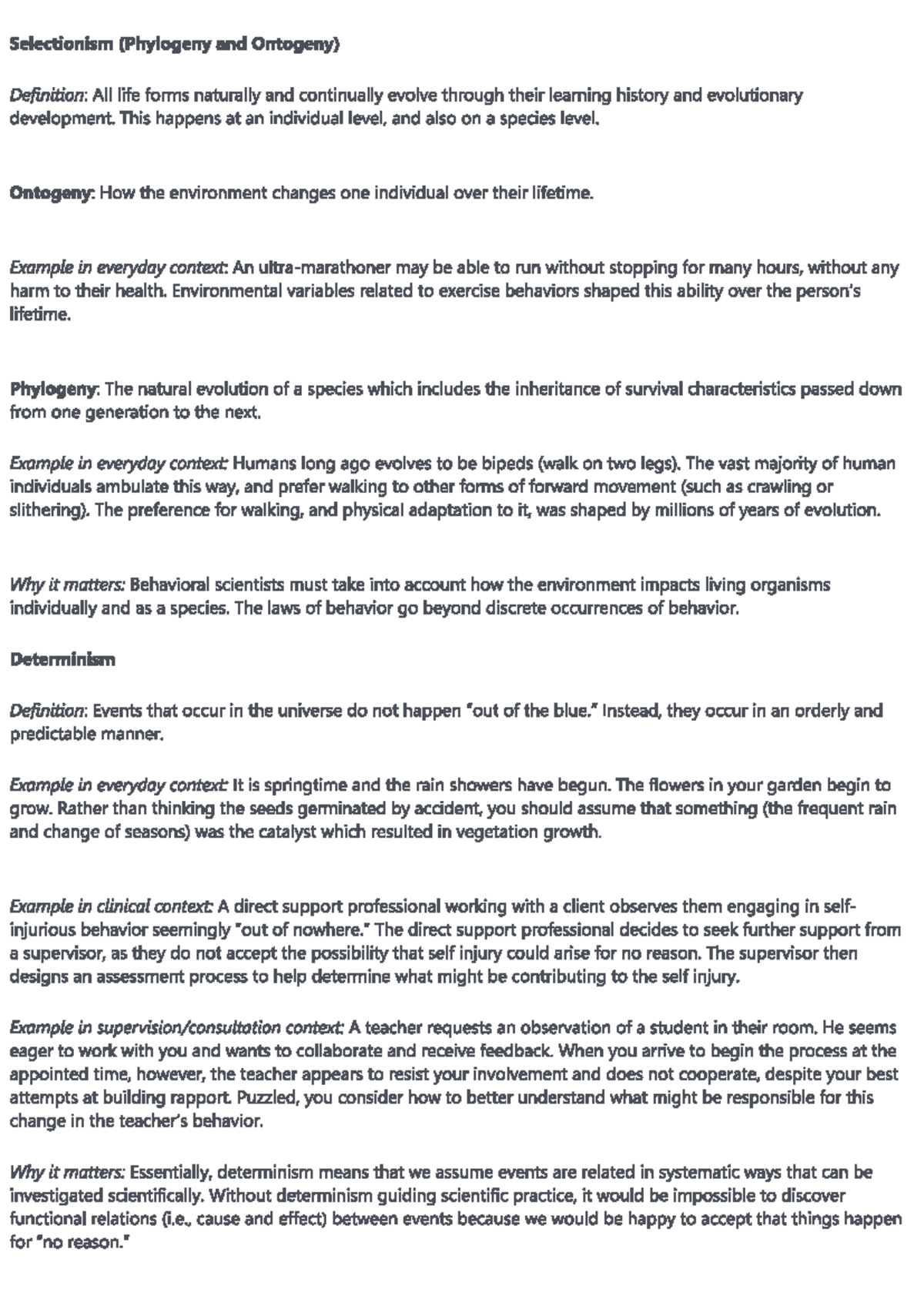 ABA 17 - Selectionism, Determinism, and Empiricism in Behavior Analysis ...