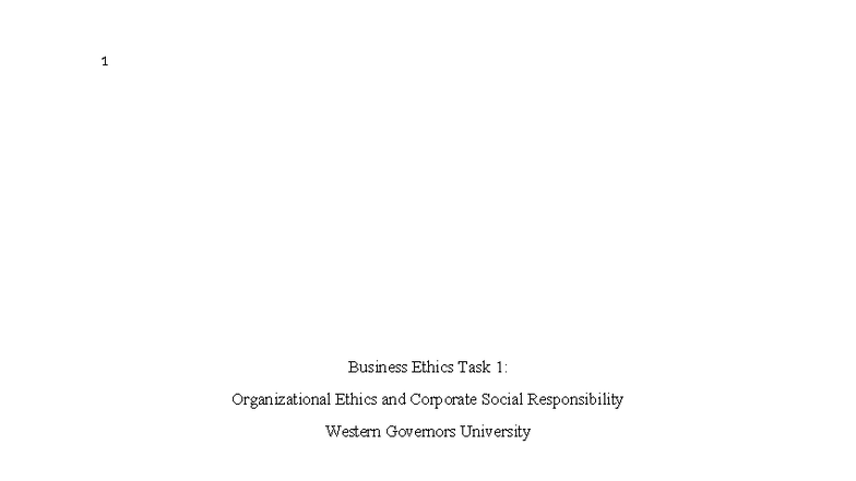 C717 Task 1: Org Ethics & CSR Analysis for Techfite - Studocu