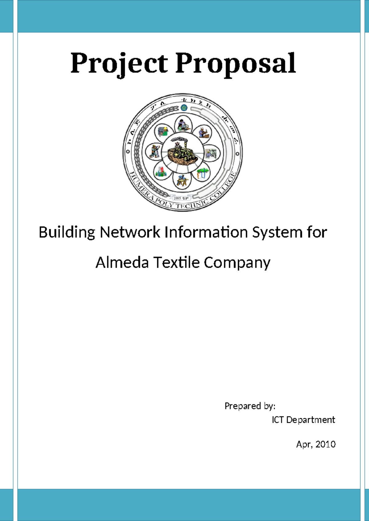 Project Proposal - Sample - Project Proposal Building Network ...