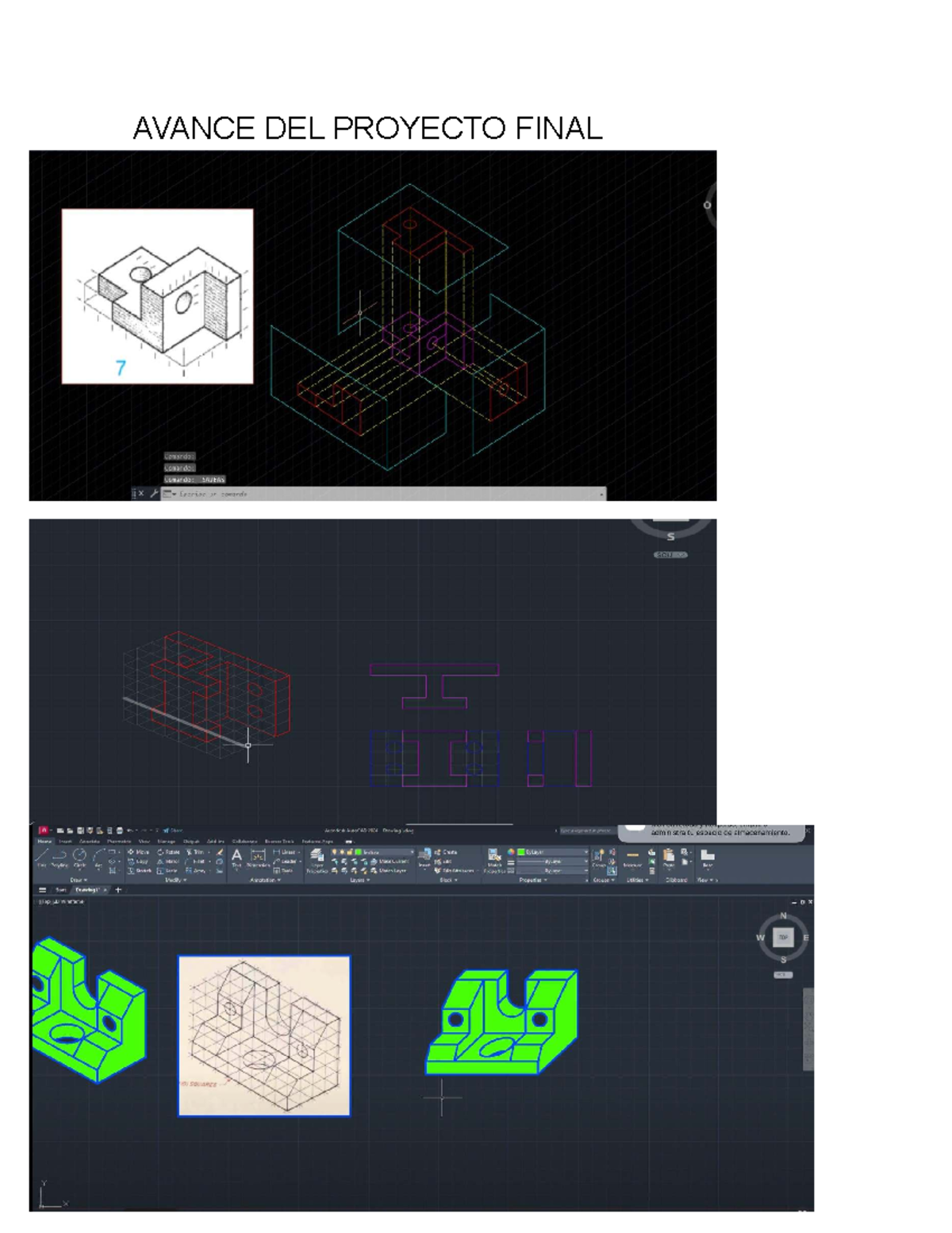 Avance del Proyecto Final - Autodesk AutoCAD 2024 - Studocu