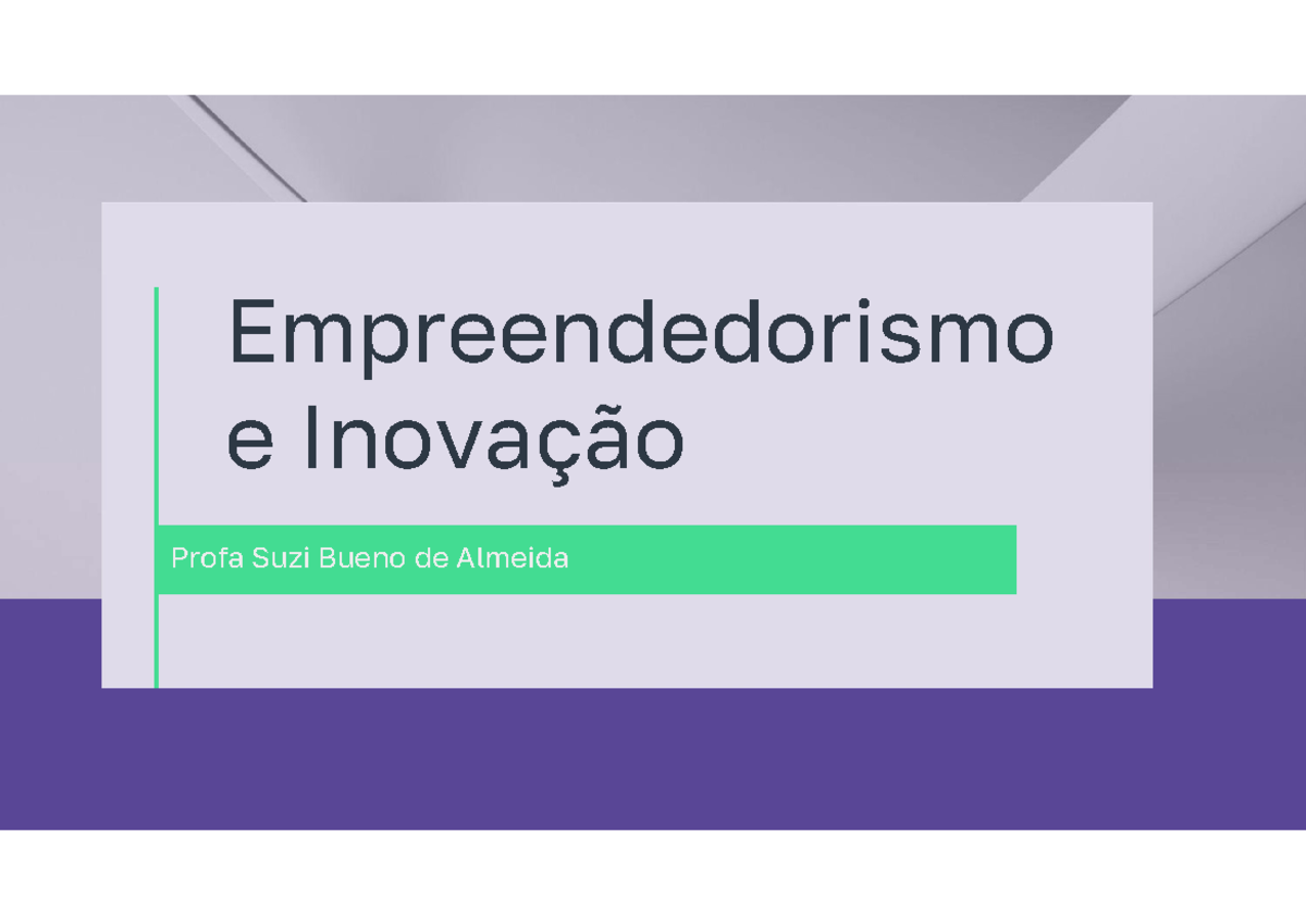 Empreendedorismo e Inovação: Metodologias de Gestão e Scrum - Studocu