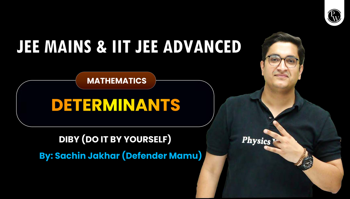 JEE MAINS IIT JEE ADVANCED MATHEMATICS DETERMINANTS NOTES - Studocu