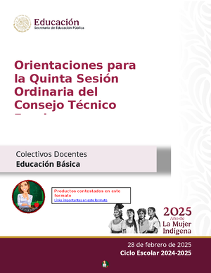 Cuadernillo de Actividades 5° S23 y 24 - Profa Kempis 2024-2025 - Studocu