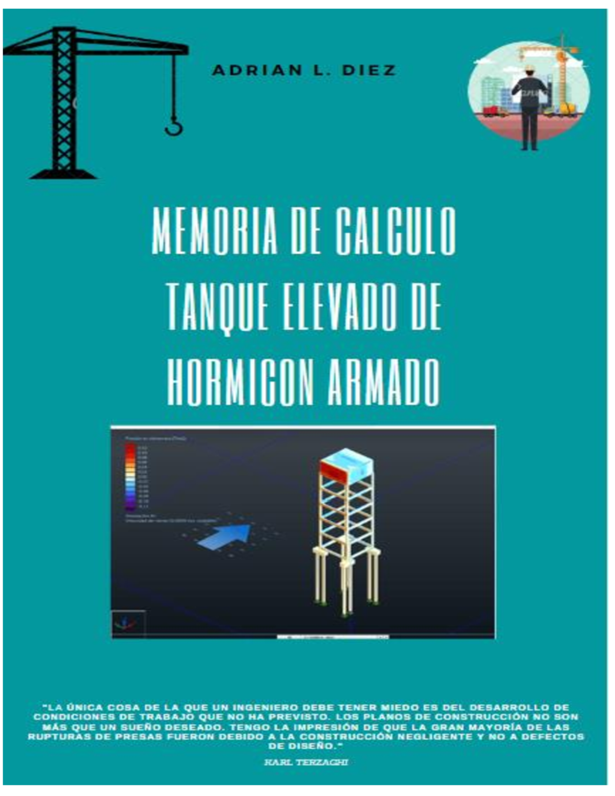 Memoria DE Calculo Tanque Elevado DE Hormigon Armado - Warning: TT: undefined function: 32 ...
