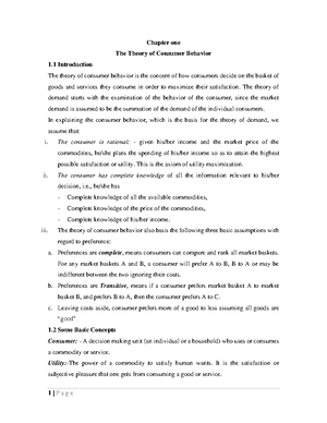 Economics Worksheet 3 (Chapter 3–5) - 1 Economics Worksheet - ExamClass ...