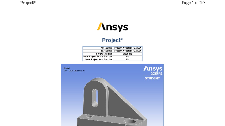 Modeling and Analysis of Aluminum Alloy in Static Structural (A5) - Studocu
