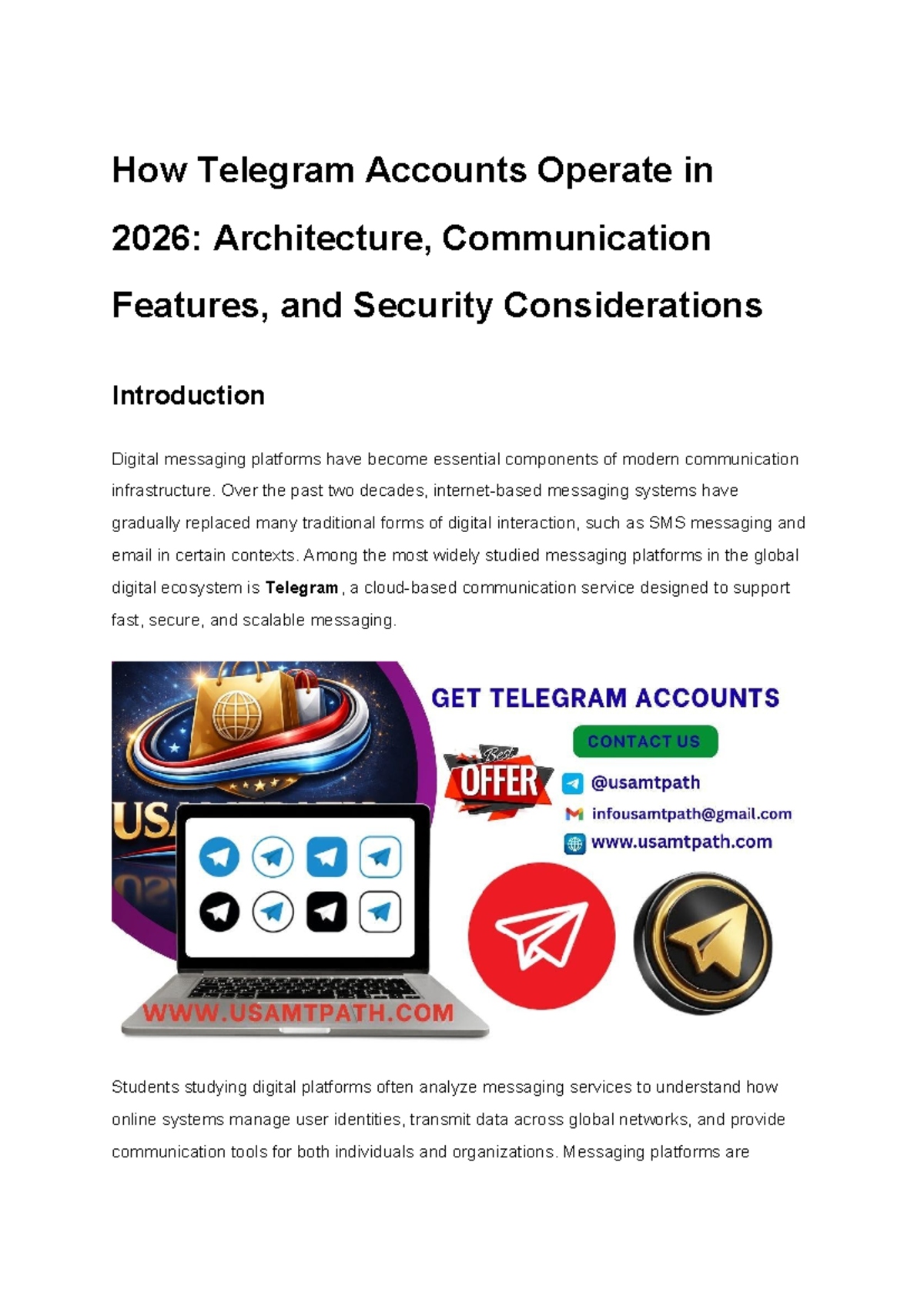 How to Configure a Telegram Account for Secure Messaging: A Guide - Studocu