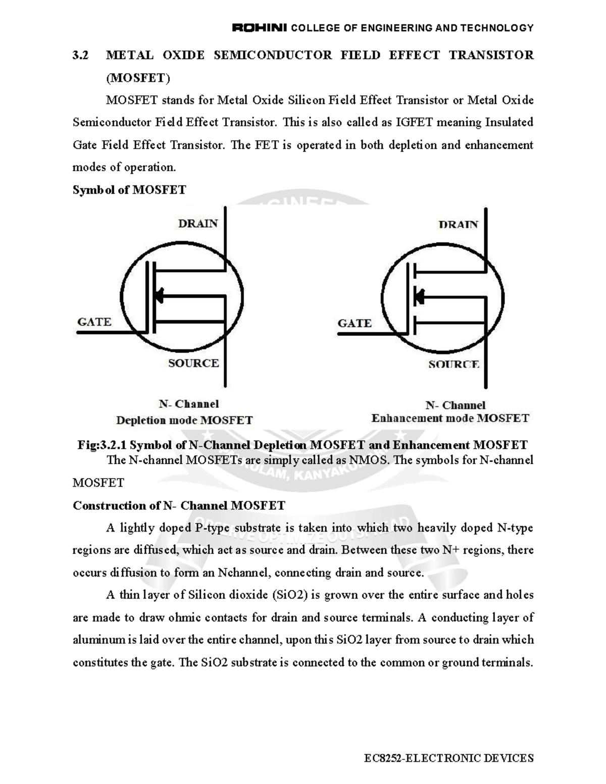 MOSFET: Understanding Metal Oxide Semiconductor Field Effect ...