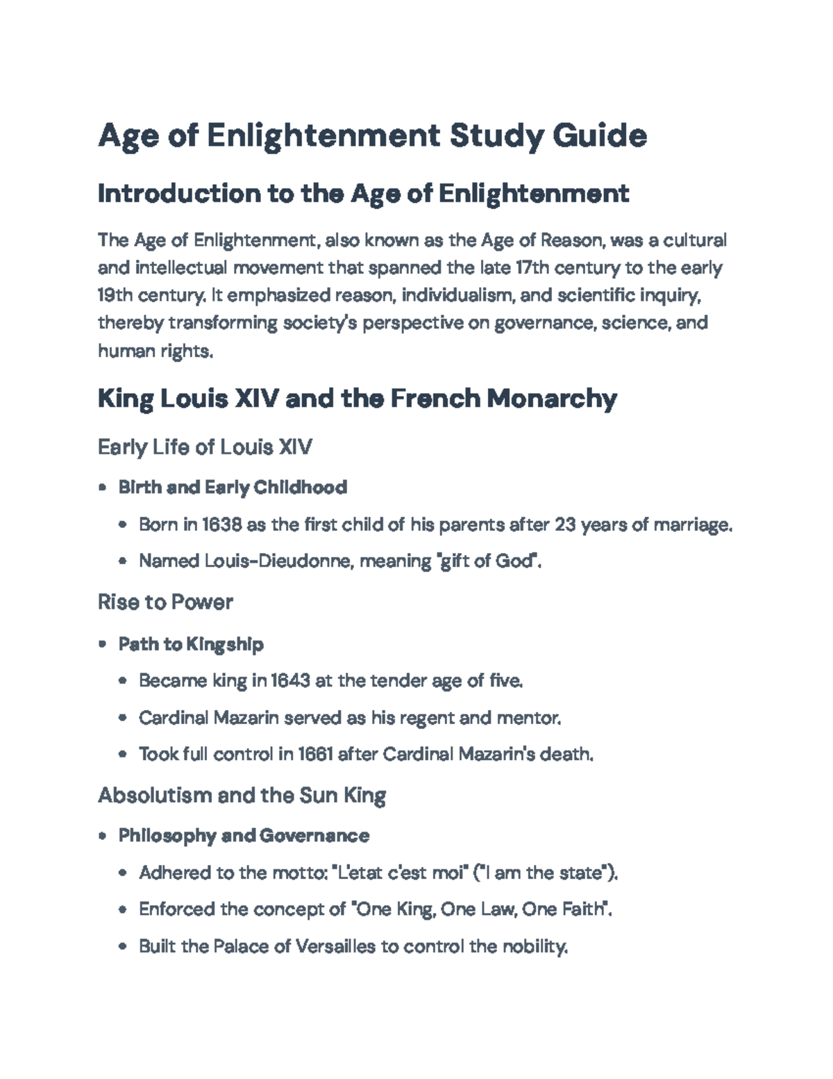 Age of Enlightenment Overview: Key Figures, Ideas, and Events - Age of ...