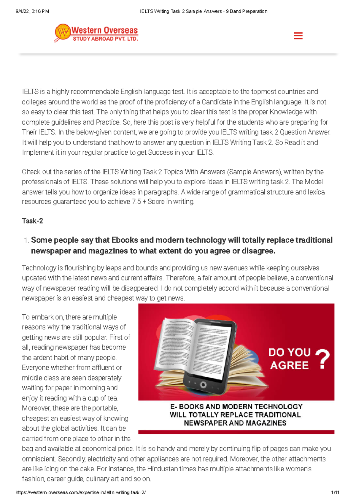 IELTS Writing Task 2 Sample Answers for 9 Band Prep - Studocu