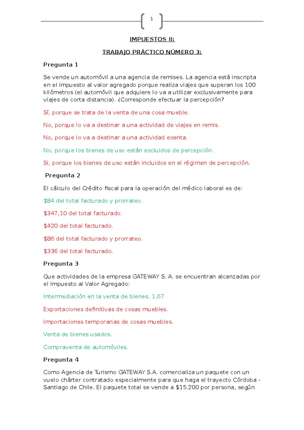 TP1 Impuestos 2 - TP 1 APROBADO CON 9 - IMPUESTOS II – CAT C ADO405 ...