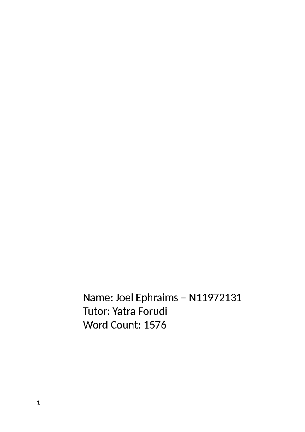 USB247 A1 - Home Loan Application Analysis for Wharf St, Hamilton - Studocu