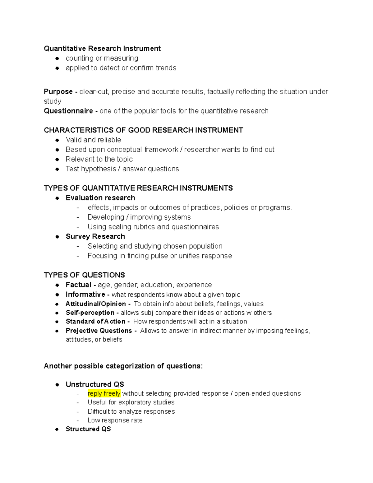 Quantitative Research Instruments: A Comprehensive Guide for Reviewers ...