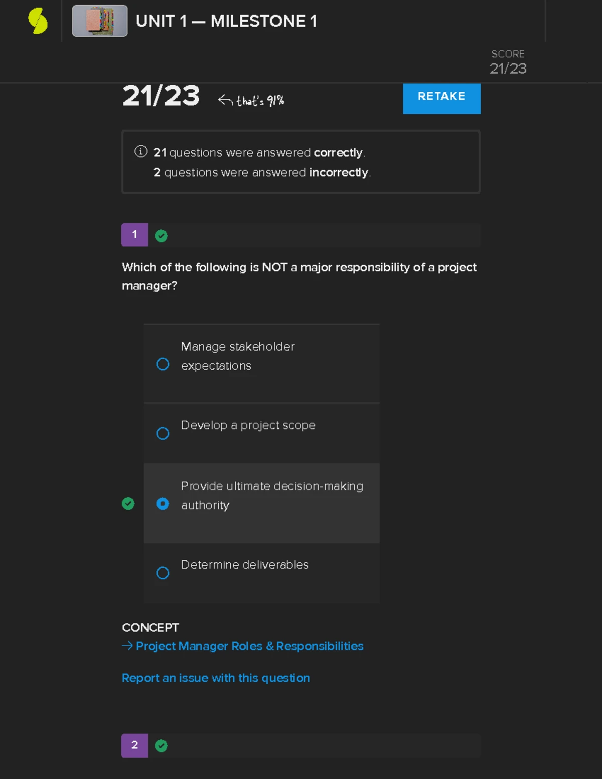 Unit 3 QSO-340 - Sophia Practice - 1 CONCEPT → Monitoring Scope 17/25 that's 68% RETAKE 17 - Studocu