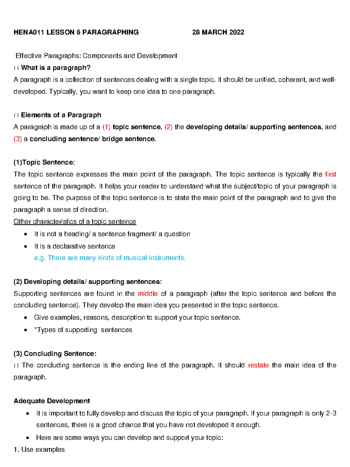 Elements of Poetry: Key Features, Structure, and Themes Explained - Studocu
