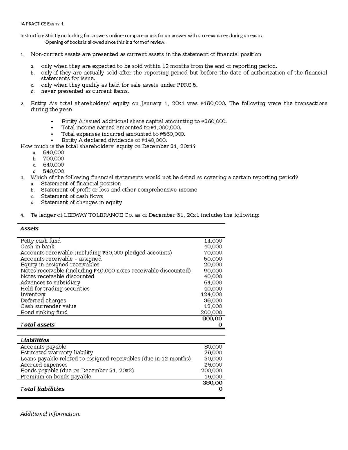 IA PRACTICE Exam - E-WPS Office Assessment Guide - Studocu