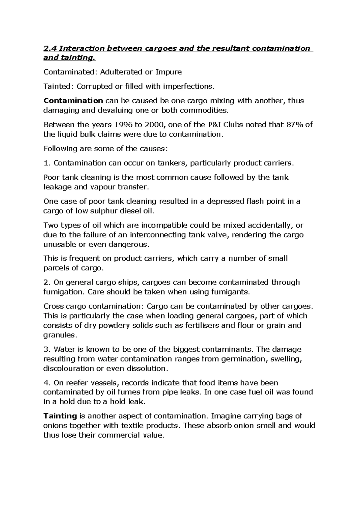 Ballasting & Deballasting Operations - A Comprehensive Guide - Studocu