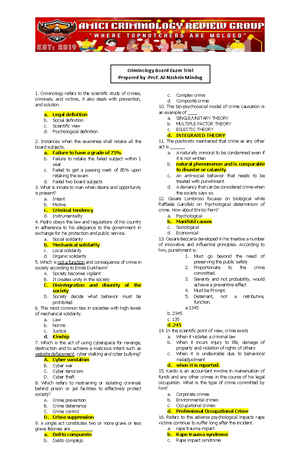 THE- Prosecution- Pillar - THE PROSECUTION PILLAR It is the process or ...