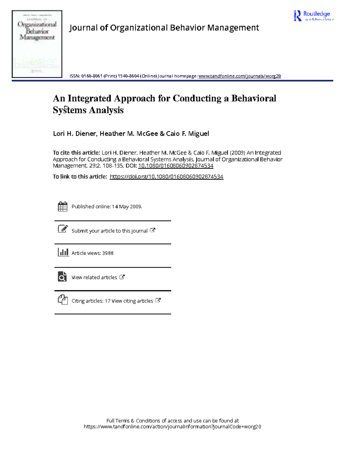 BSA 101: Integrated Behavioral Systems Analysis Methodology - Studocu