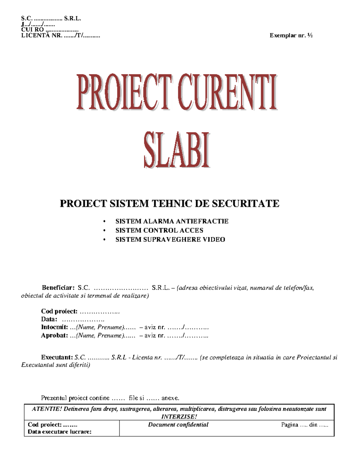 Proiect Alarma Antiefracție - Detalii Tehnice și Implementare (Cod ...