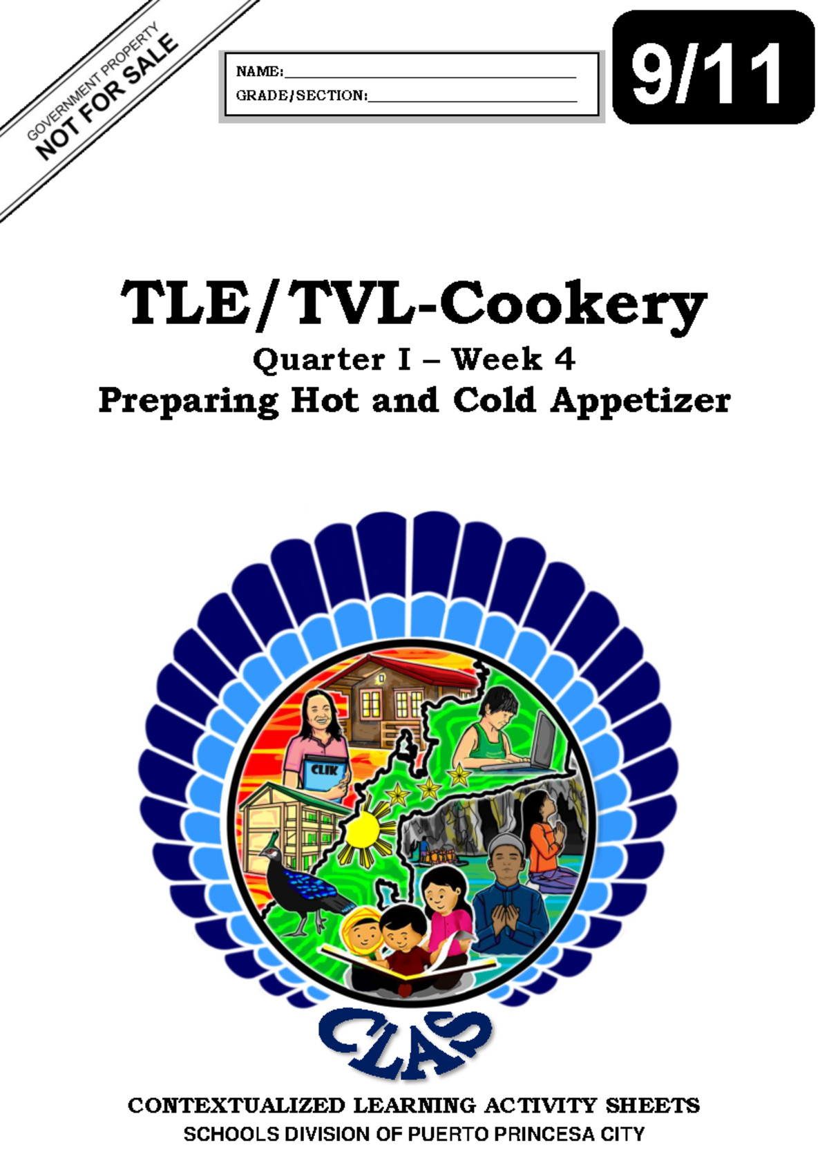 TLE-TVL Cookery 911 Q1 CLAS-4: Hot and Cold Appetizers by Rhea Romero ...