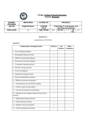 DLL-2022-2023 HOPE - Sample daily lesson log - DAILY LESSON LOG GRADE 11 School BAMBANG NATIONAL ...