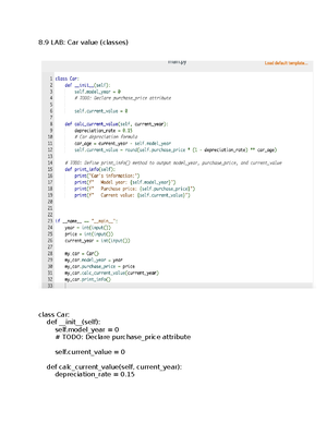 4-2 zy Books Lab Activity - 4-2 zyBooks Lab Activity 4 People's weights ...