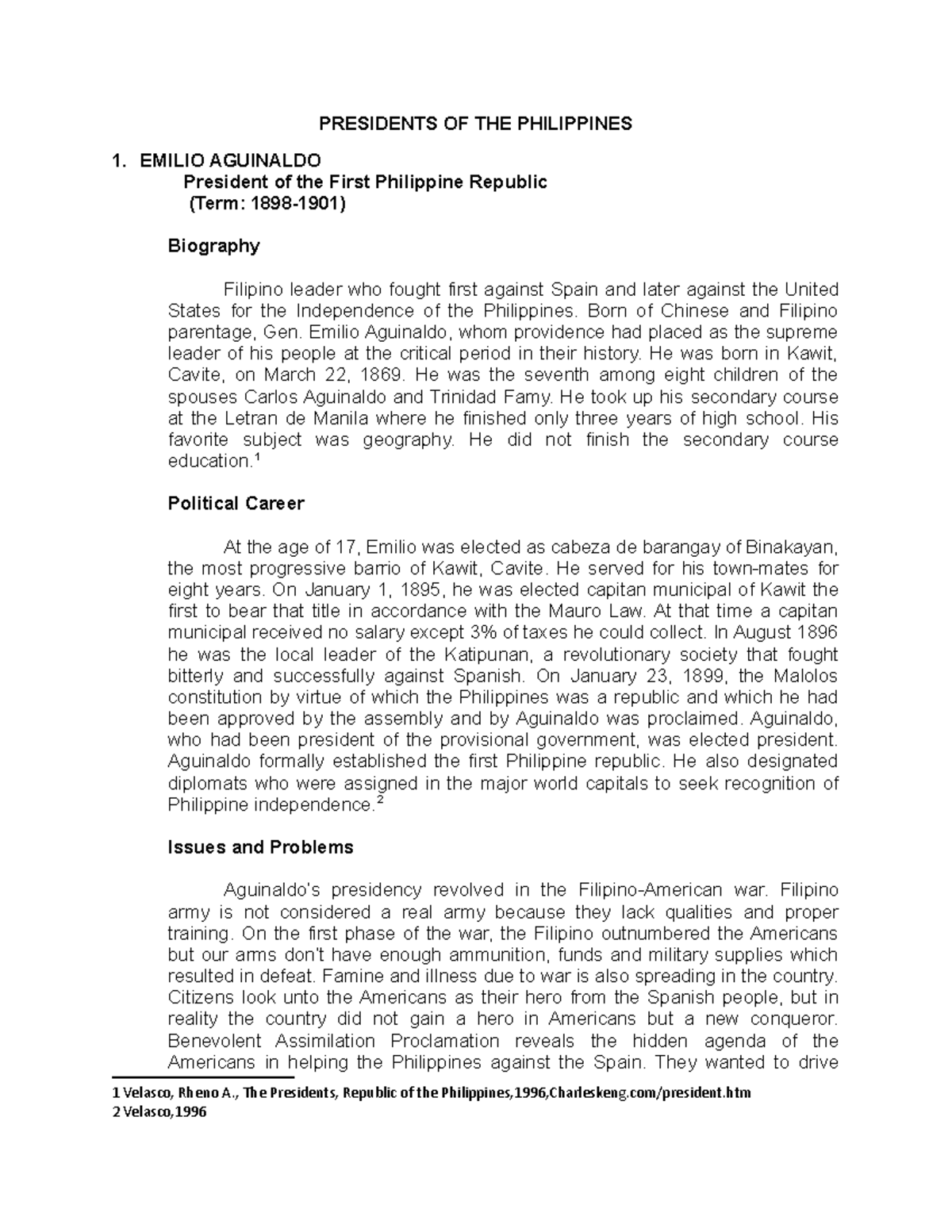 Third Republic Presidents of the Philippines: A Comprehensive Overview ...