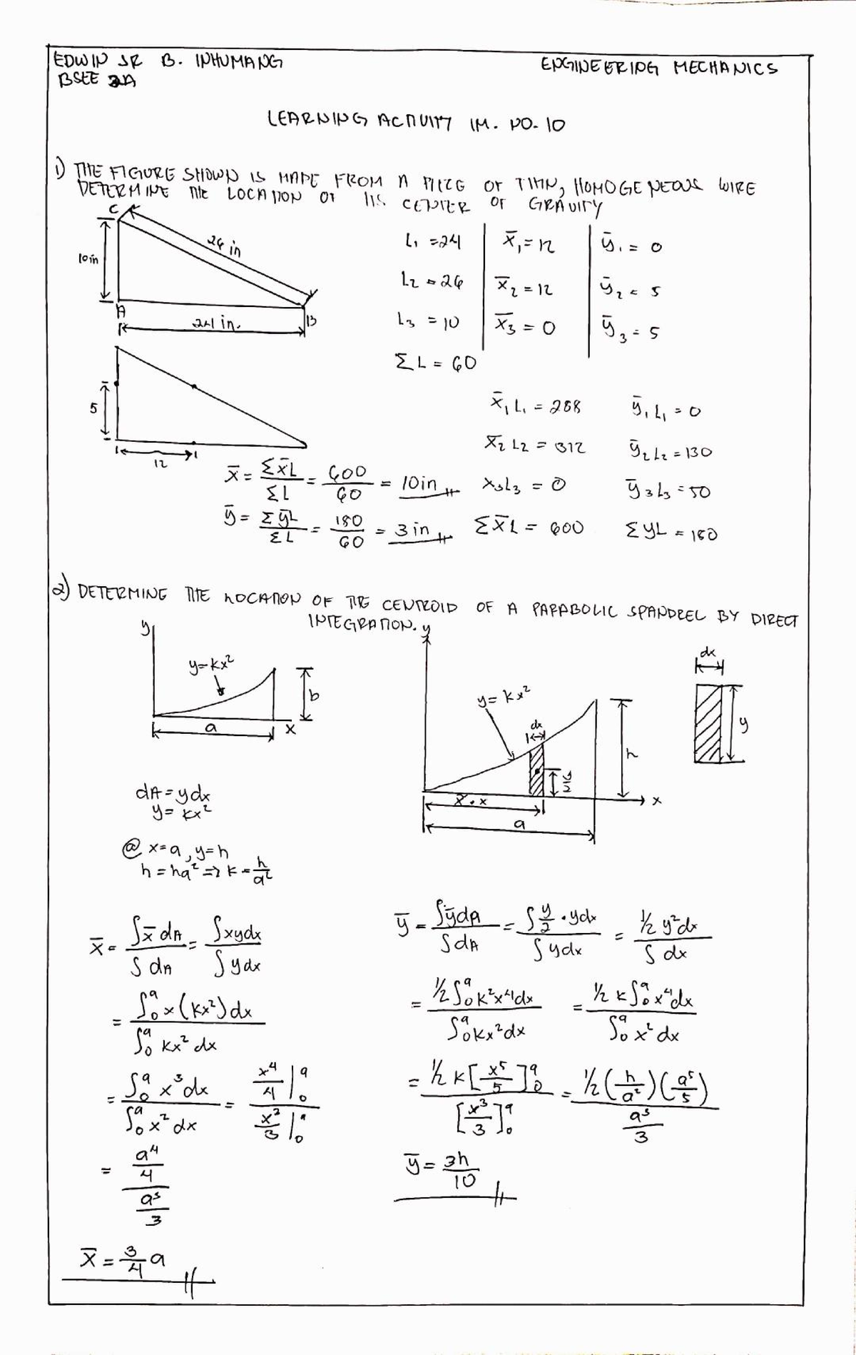 Engineering Mechanics IM 10 - Electrical Engineering - Studocu