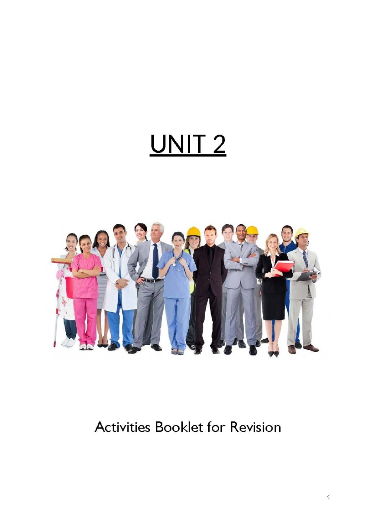 Unit 2 - Health & Social Care Revision Booklet for Exams - Studocu