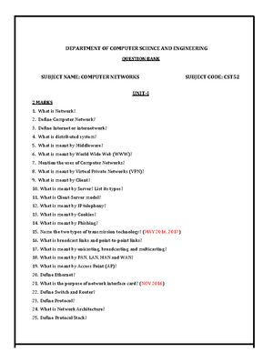 CN Unit 3 - Notes - UNIT III Network layer – design issues – Routing ...