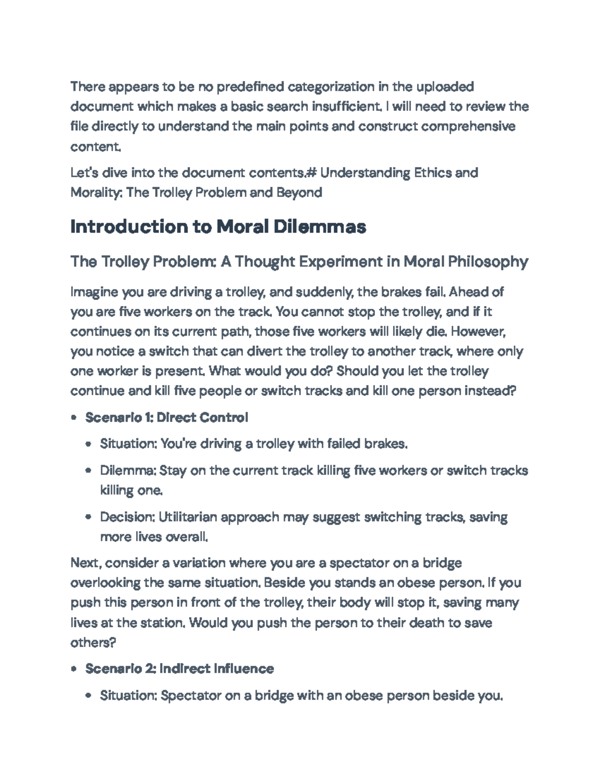 Understanding Ethics and Moral Dilemmas: The Trolley Problem Explained ...