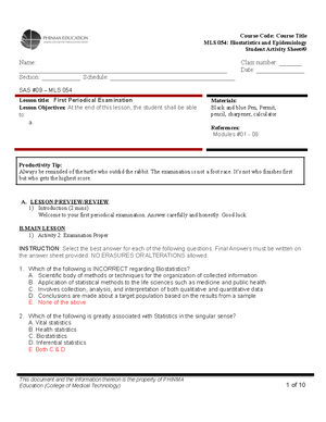 Q4 General BIO2 Module 7 - GENERAL BIOLOGY II Quarter 4 – Module 7 ...