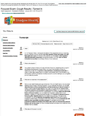 Health history- Shadow health Tina Jones - Health history Patient: Tina ...