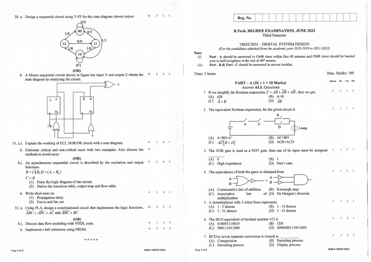 DLD 2023 - June Question Paper Analysis and Insights - Studocu