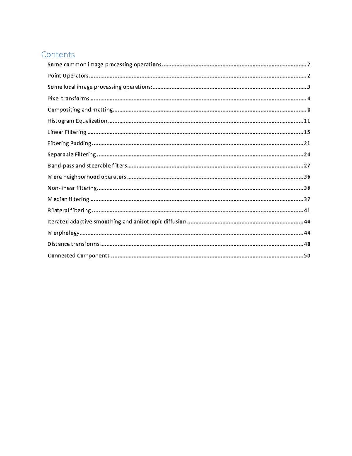 Chapter 1 Part 2: Point Operators & Linear Filters in Image Processing ...