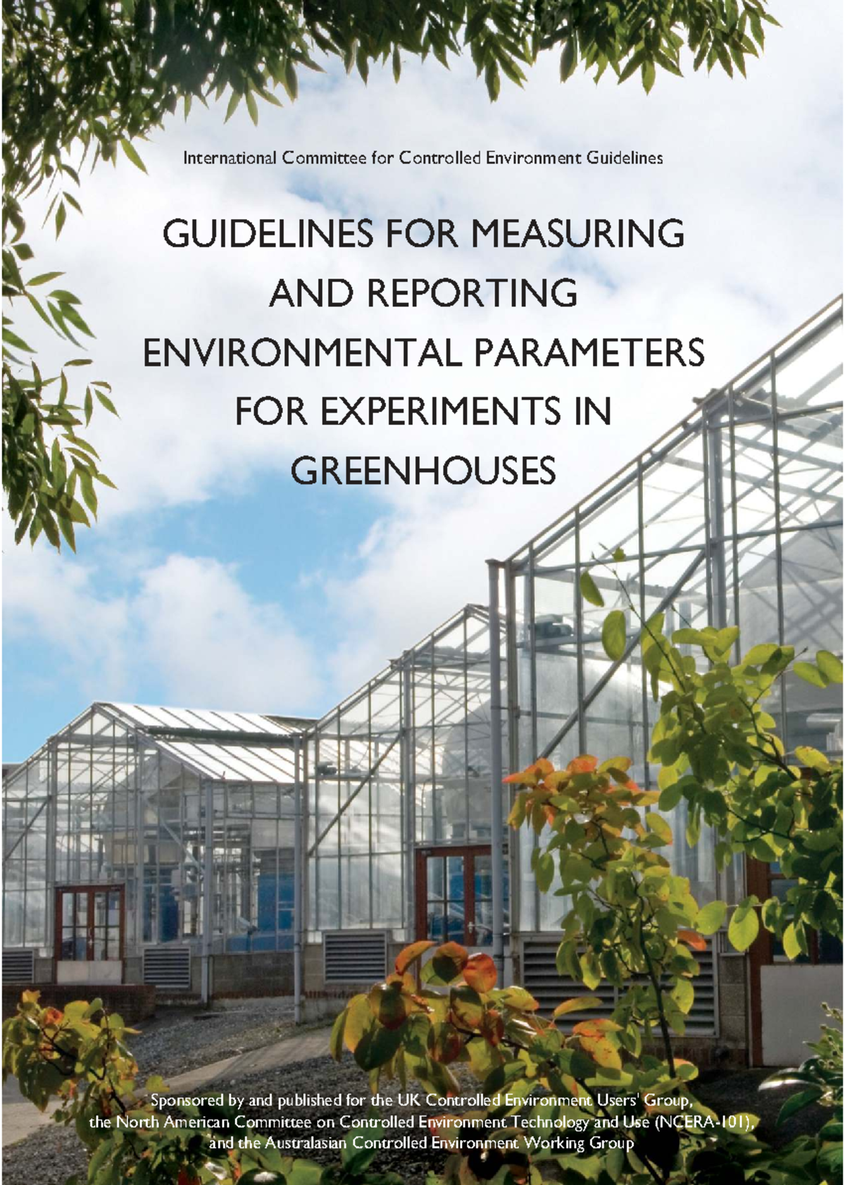 International Committee for Controlled Environment Guidelines ...