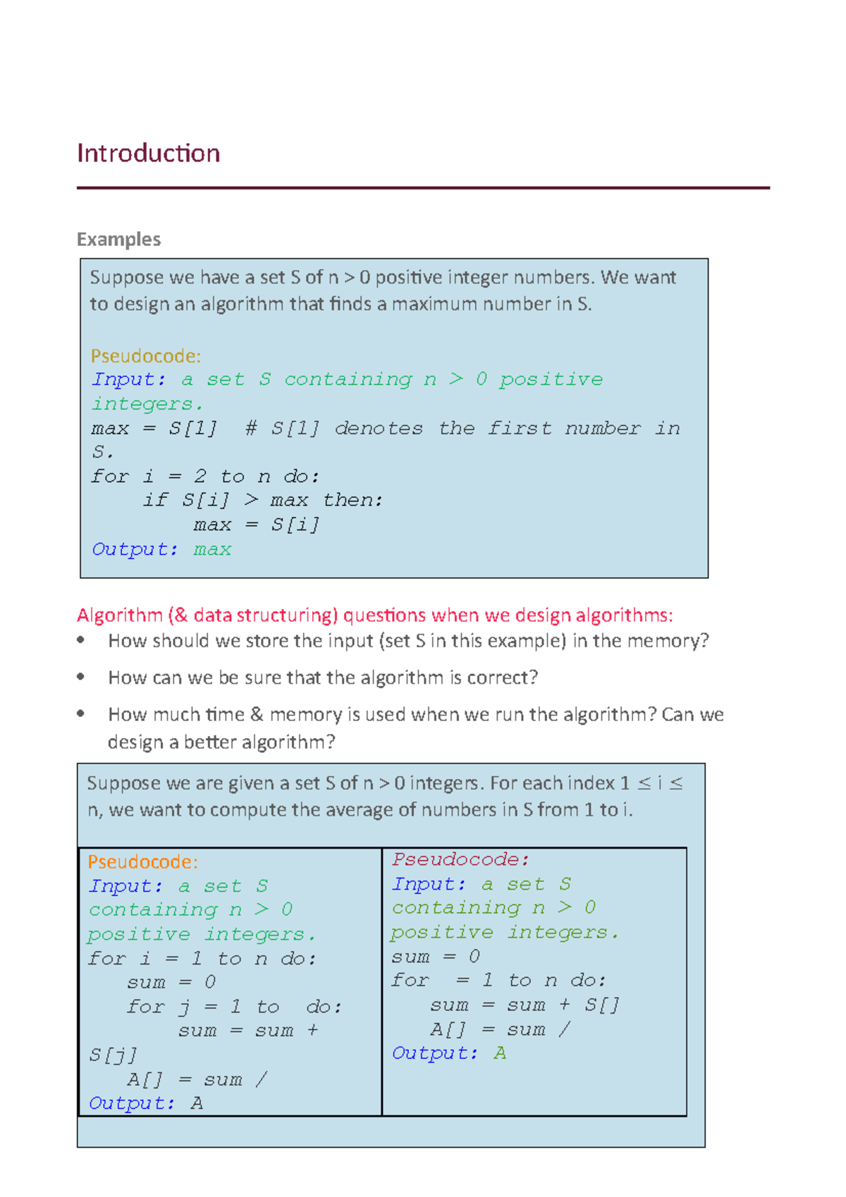 Data Structures and Algorithms (CS101) Lecture Notes Overview - Studeersnel