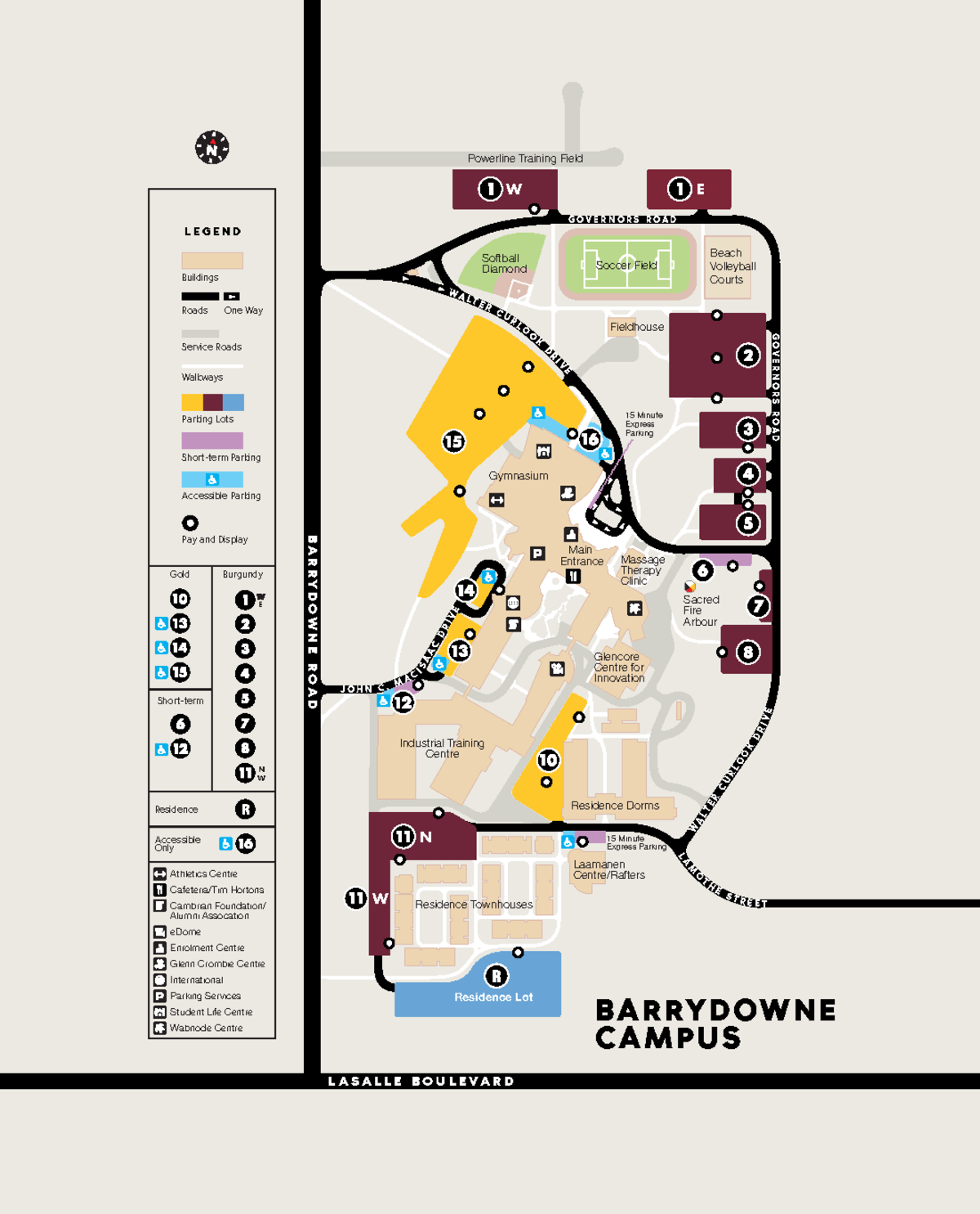 Barrydowne Campus Map Overview - 2022 CMYK VERT - Studocu
