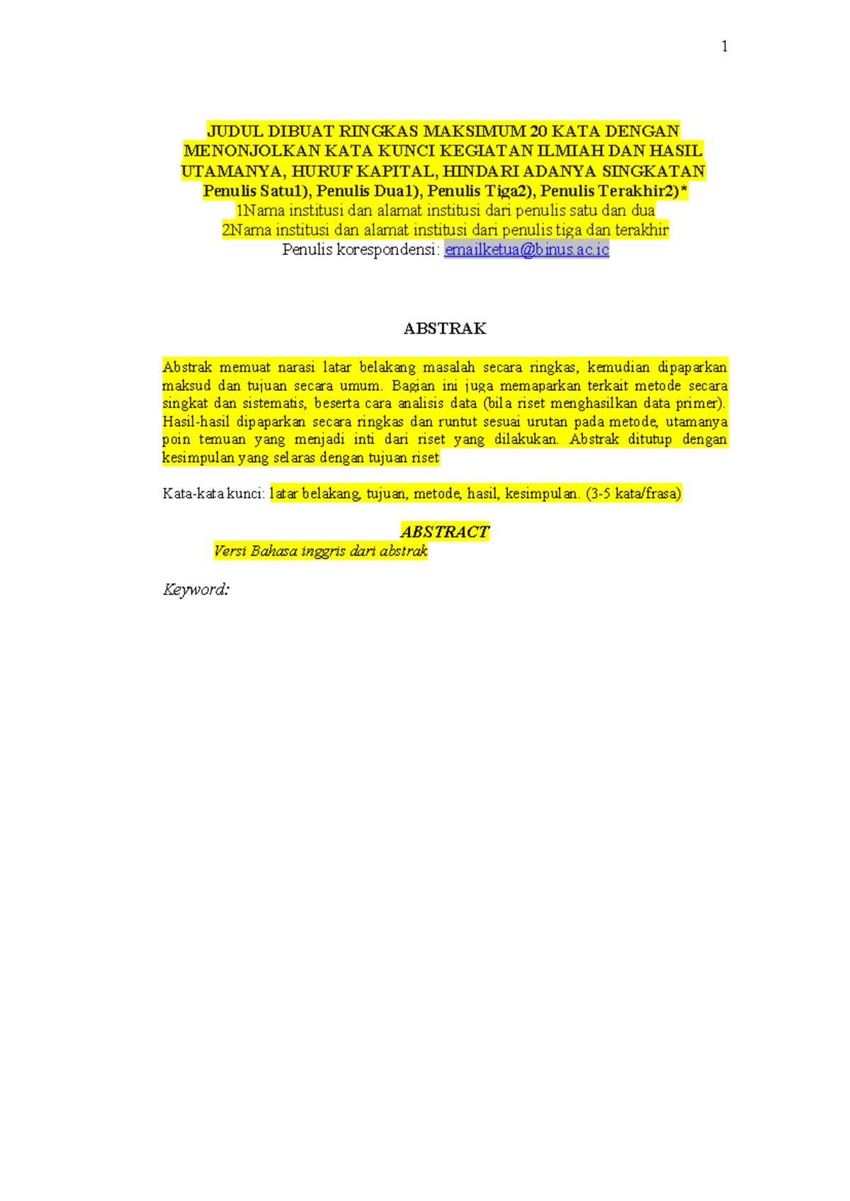 Template PKM-AI 2024: Panduan Penulisan Proposal Kegiatan Ilmiah - Studocu