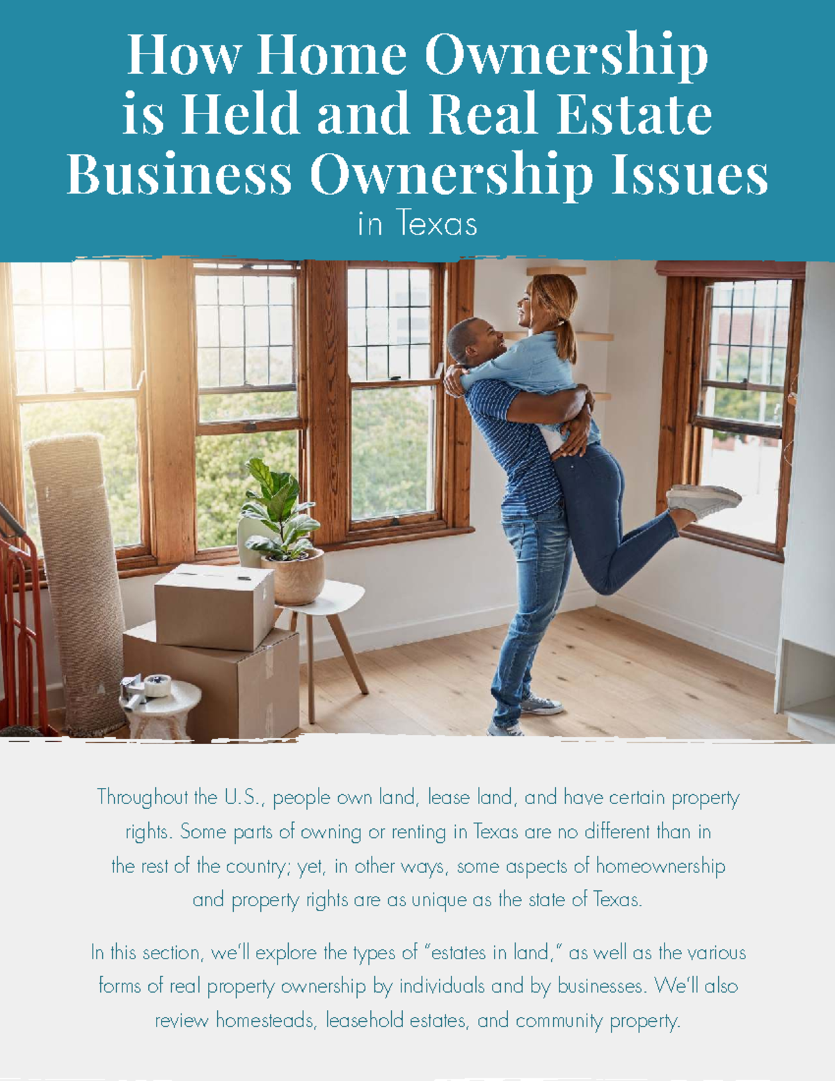 Real Property Ownership in Texas: A Comprehensive Guide - Studocu