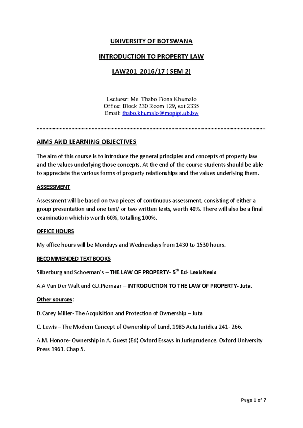 (MLH).Land Application Form - Customary Land Rights - REPUBLIC OF ...