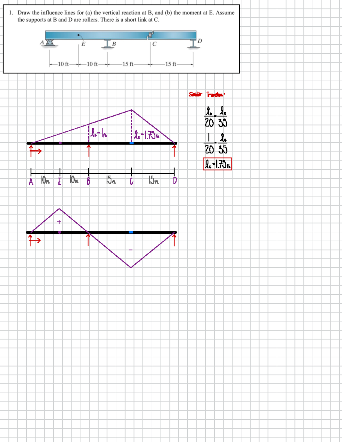 CEE381 HW 04 - Similar Triangles Problem Solutions - Studocu