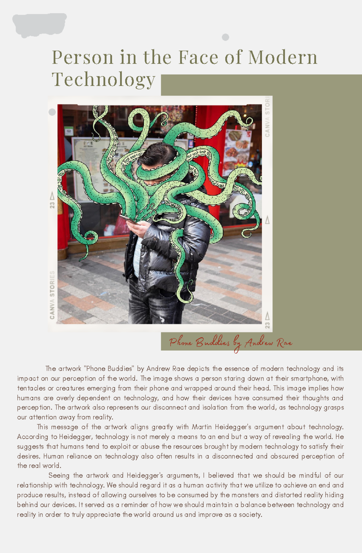 STS 1-IT Final Essay: Human Perception vs. Modern Technology - Studocu